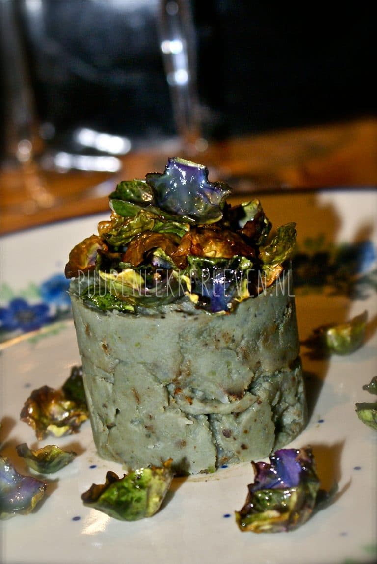 Rode spruiten puree met een bite - Puur en Lekker leven