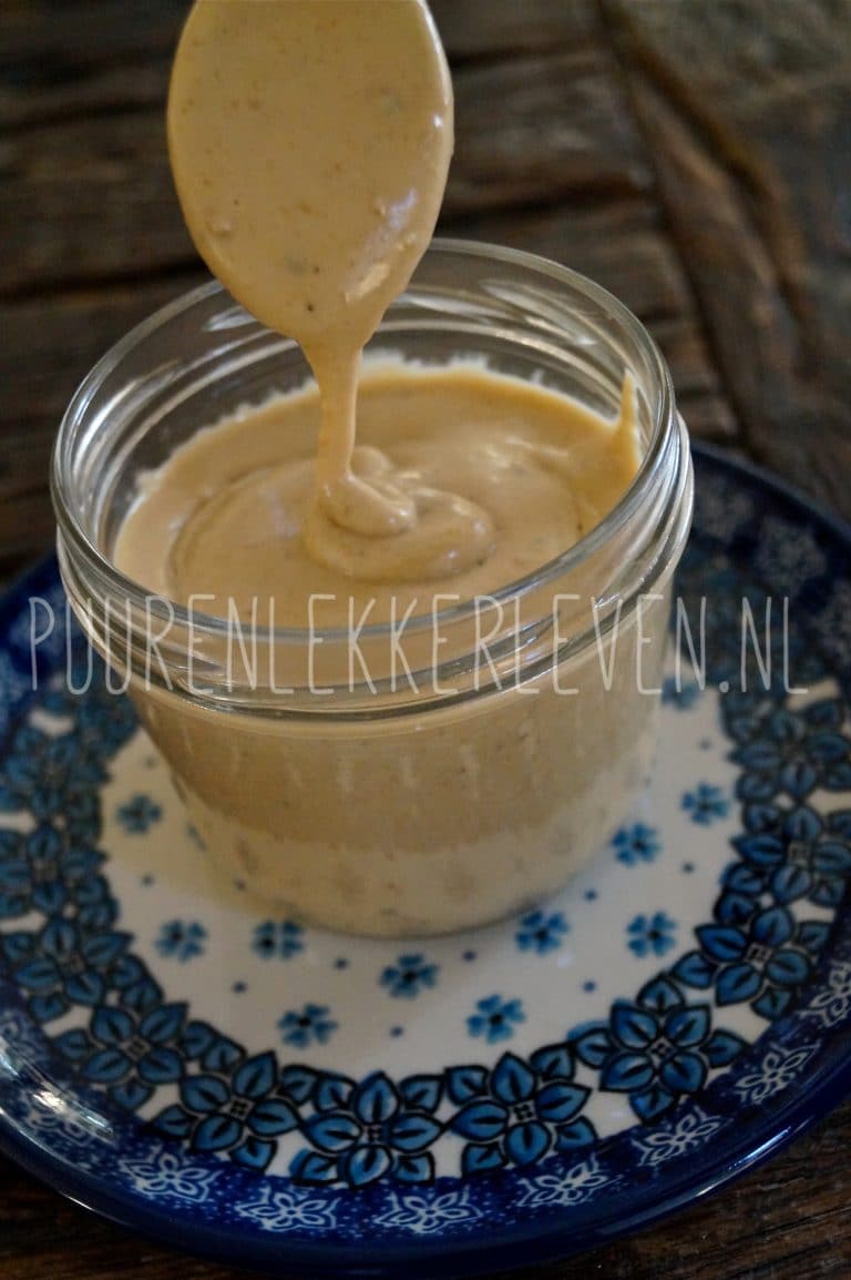 Makkelijke satésaus - Puur en Lekker leven